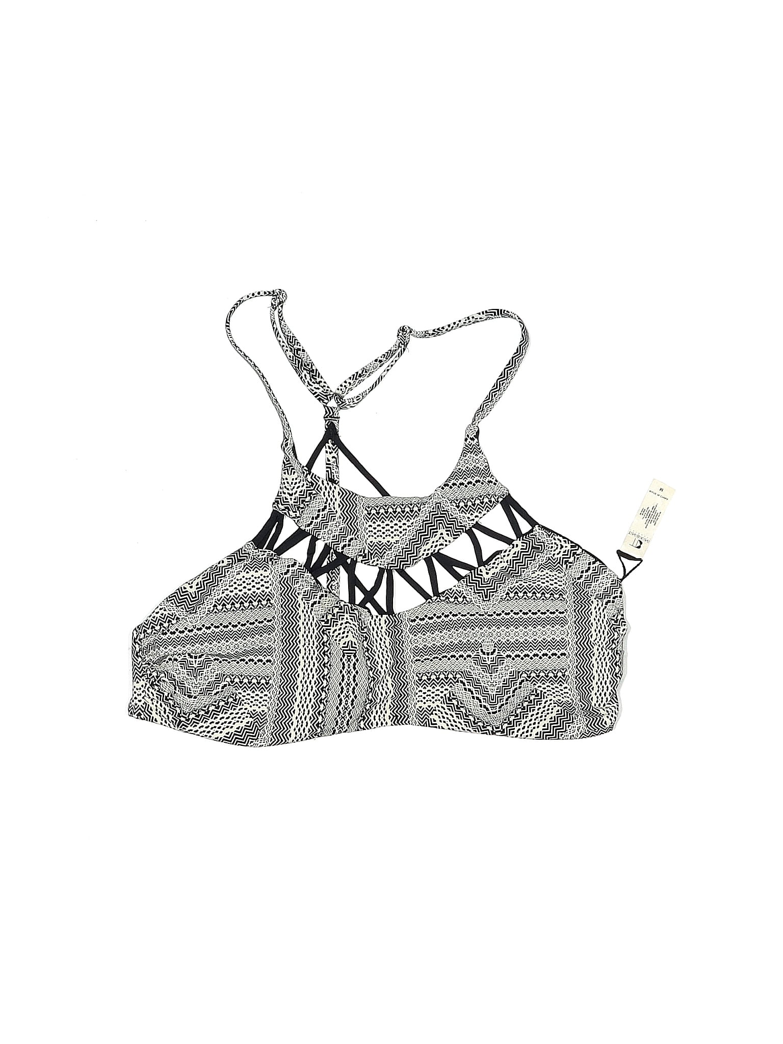 tini bikini Gray Swimsuit Top Size M - 65% off | ThredUp