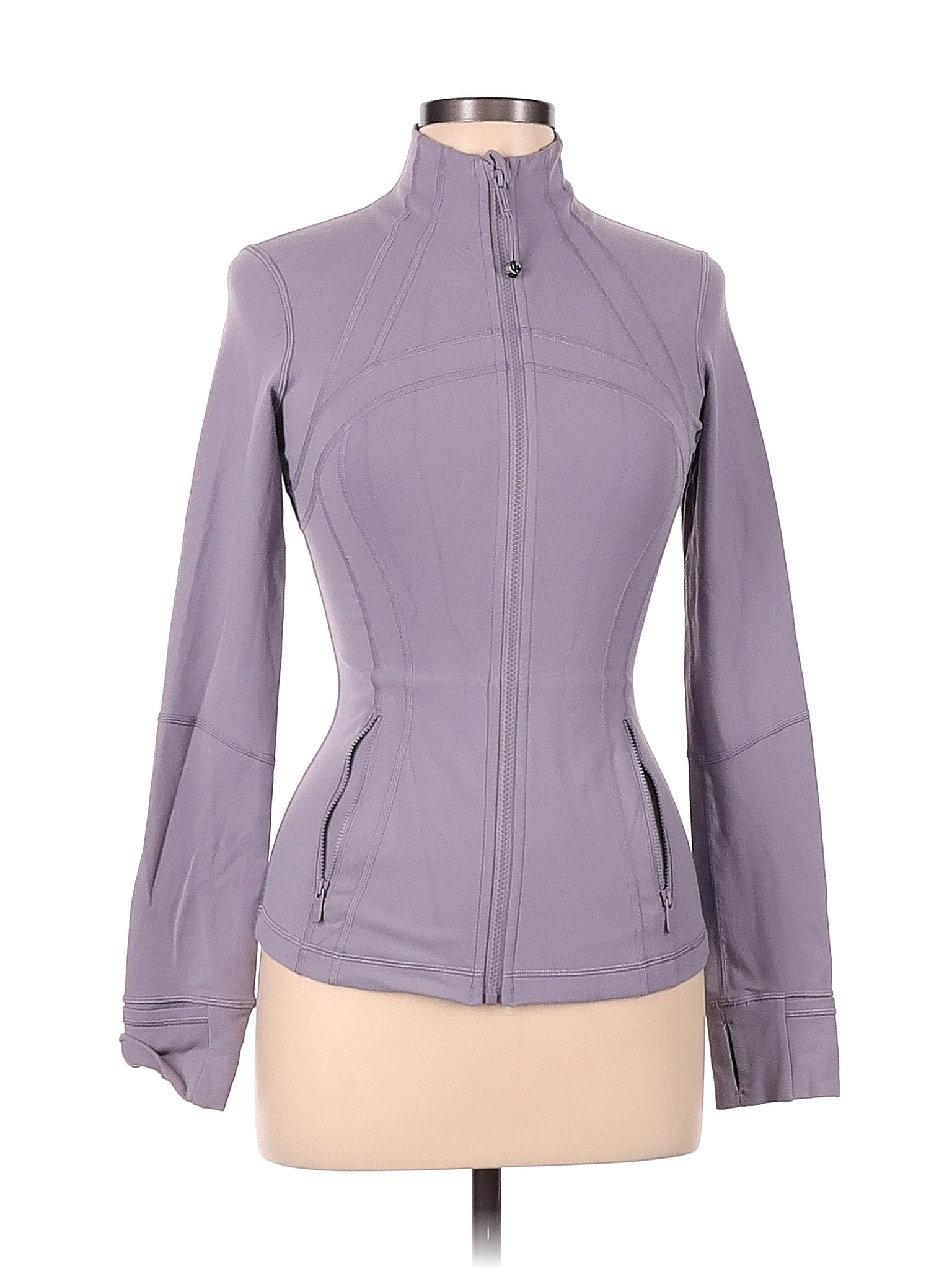 Lululemon Athletica Purple Track Jacket Size 6 - 50% off | thredUP