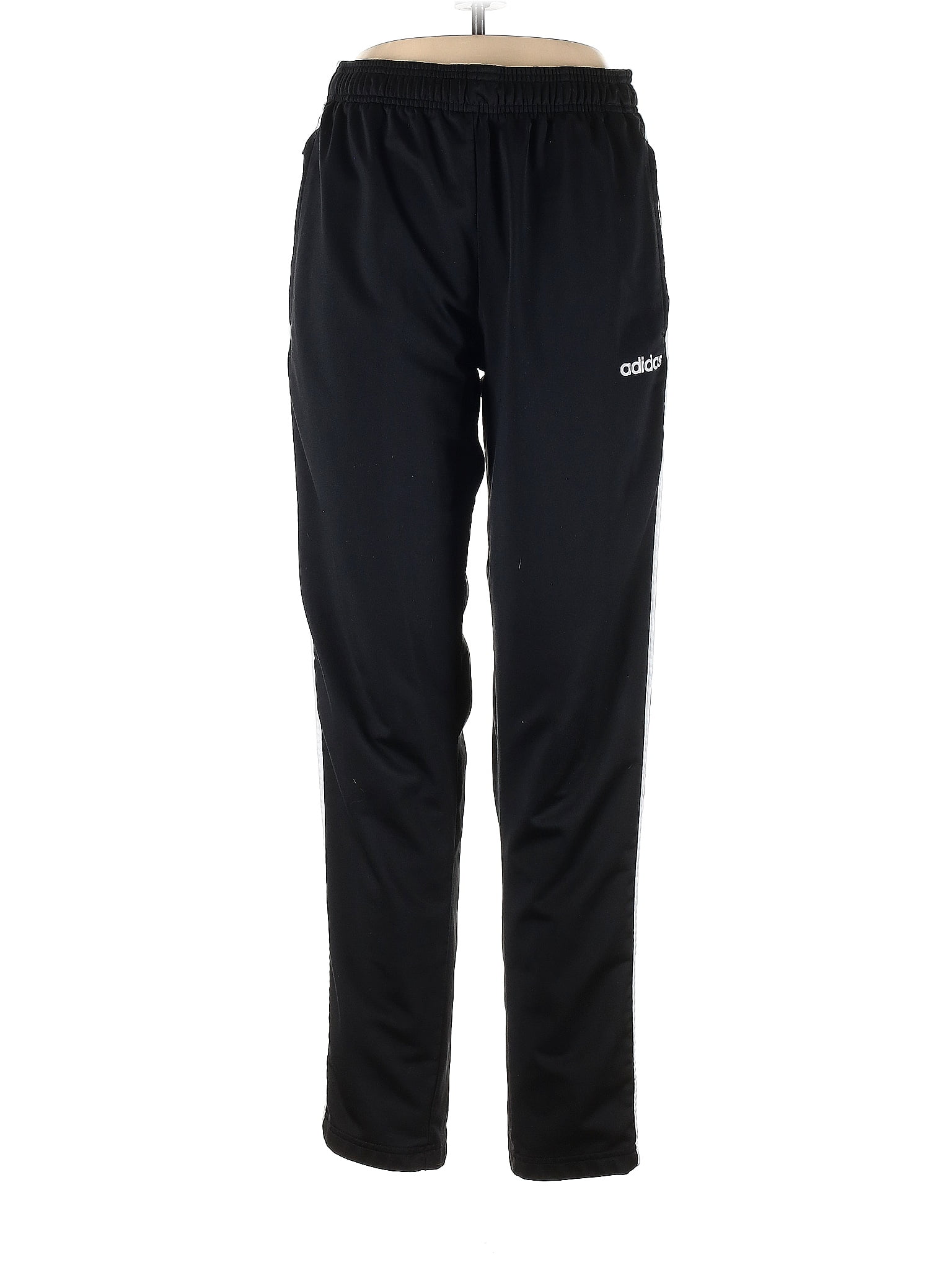 Adidas 100% Polyester Black Active Pants Size L - 73% off | thredUP