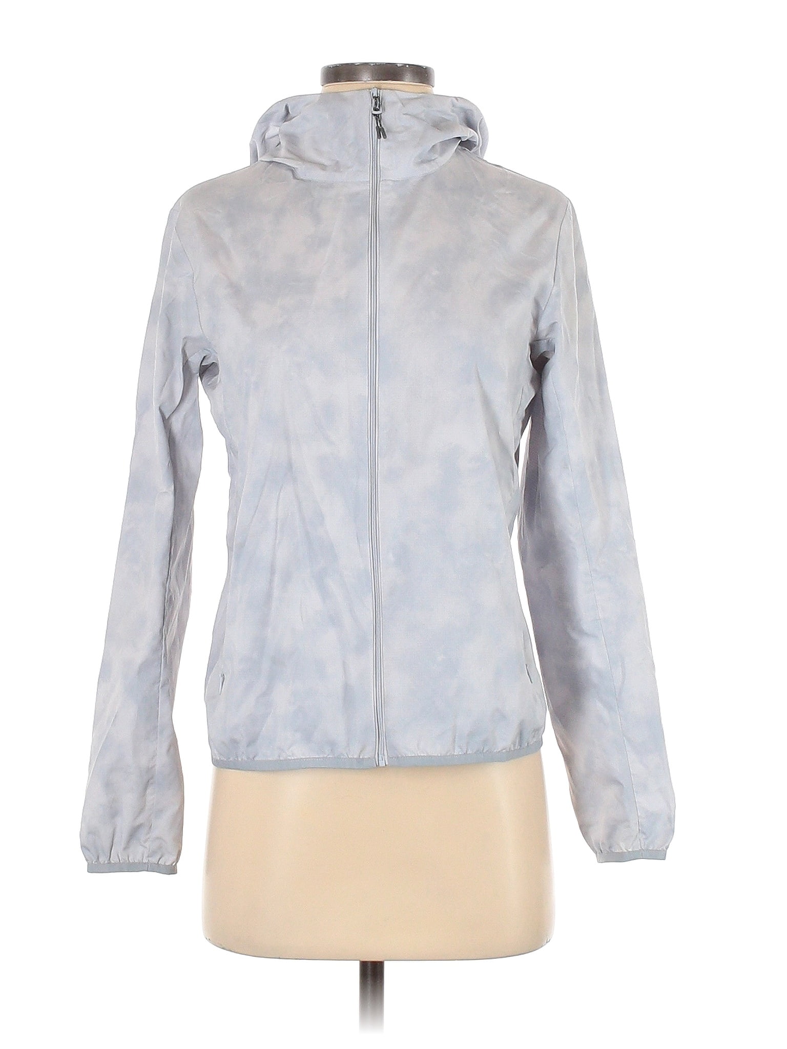 Uniqlo 100% Polyester Blue Jacket Size XS - 68% off | thredUP