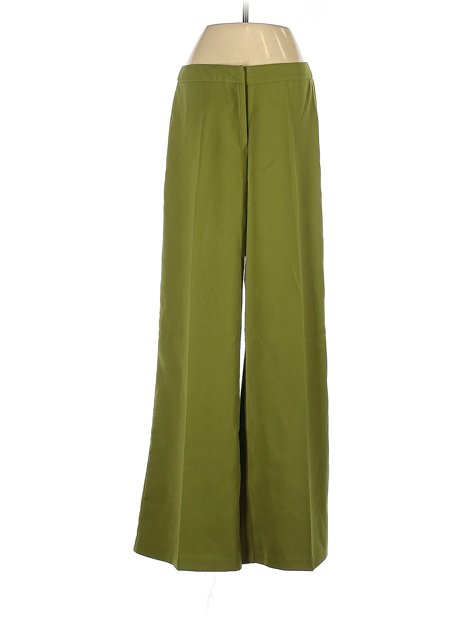 Metrostyle 100% Polyester Green Casual Pants Size 4 - 73% off | thredUP