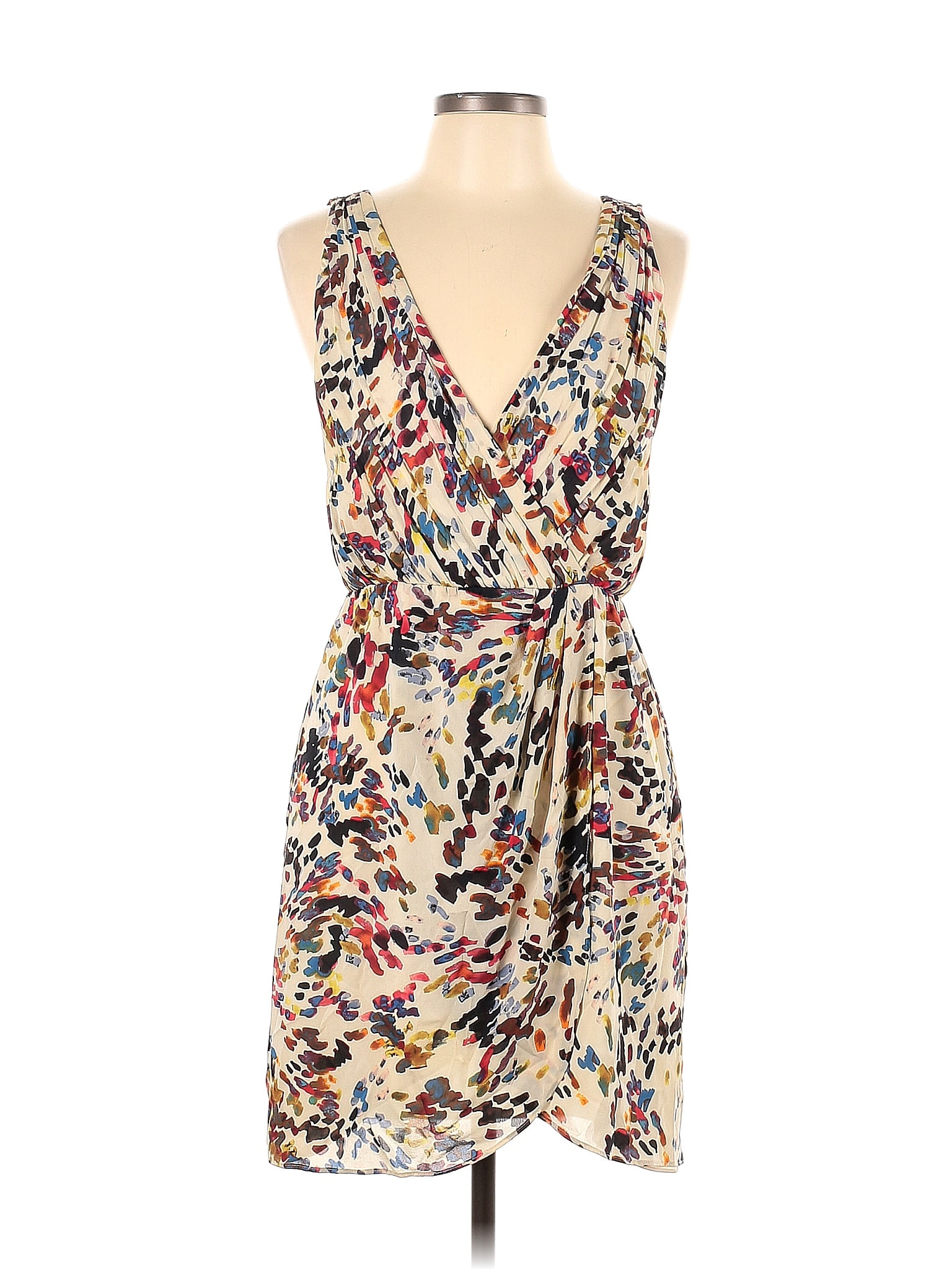 Alice + Olivia Multi Color Ivory Casual Dress Size 10 - 64% off | thredUP