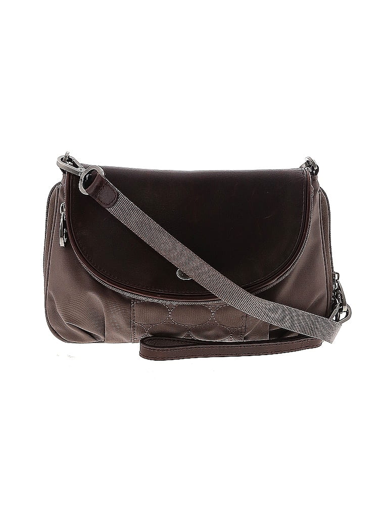 Mosey Brown Crossbody Bag One Size - 67% off | thredUP