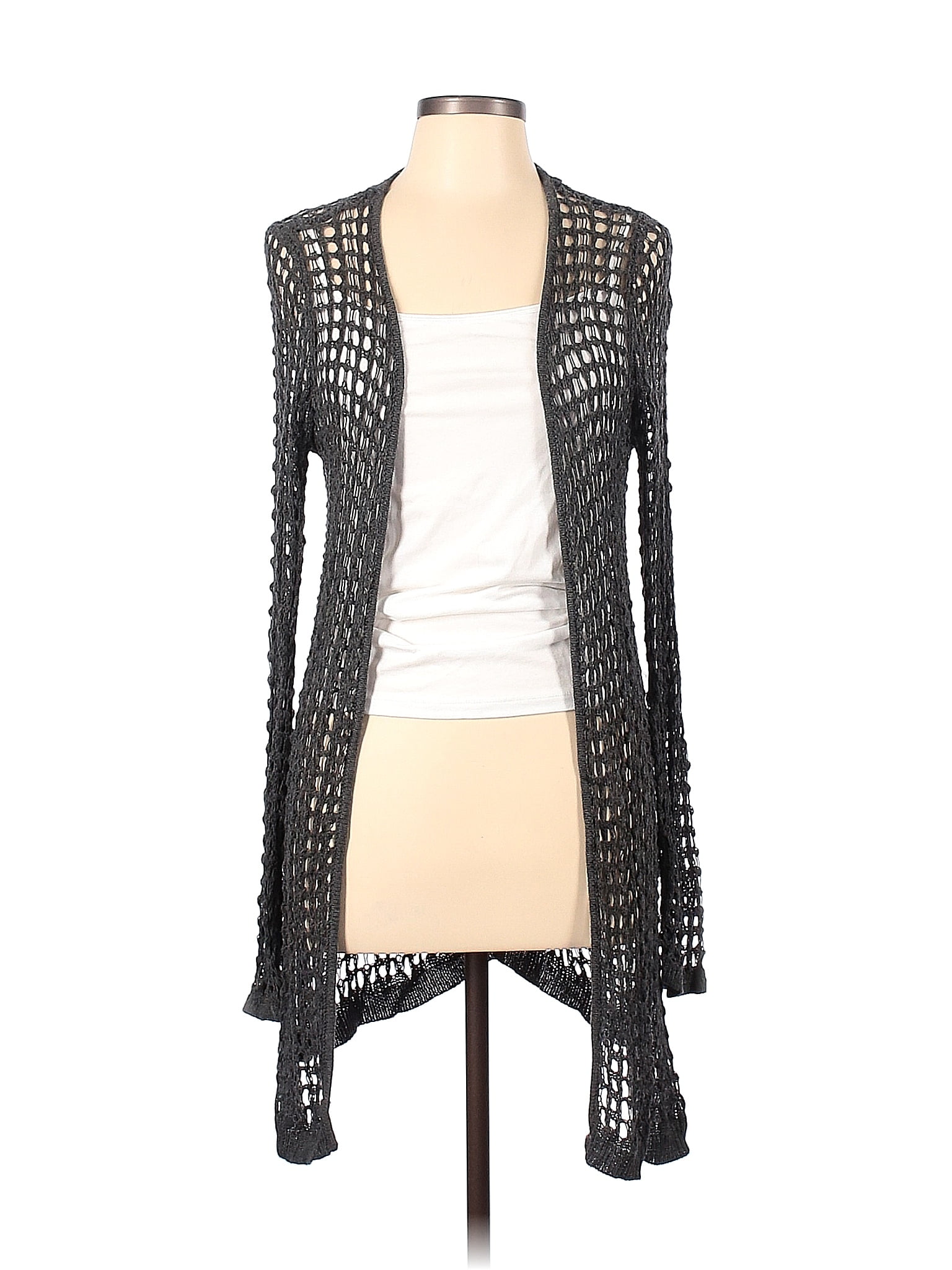 Belldini Gray Cardigan Size L - 76% off | thredUP