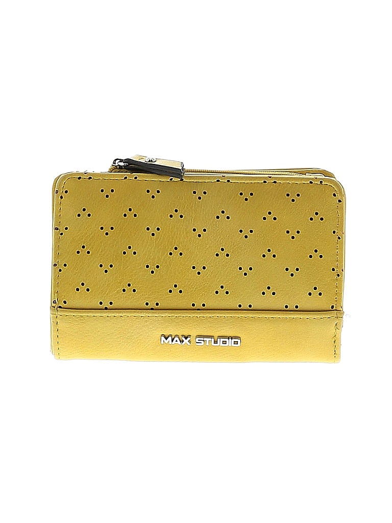 Max Studio 100% Polyurethane Yellow Wallet One Size - 71% off | thredUP