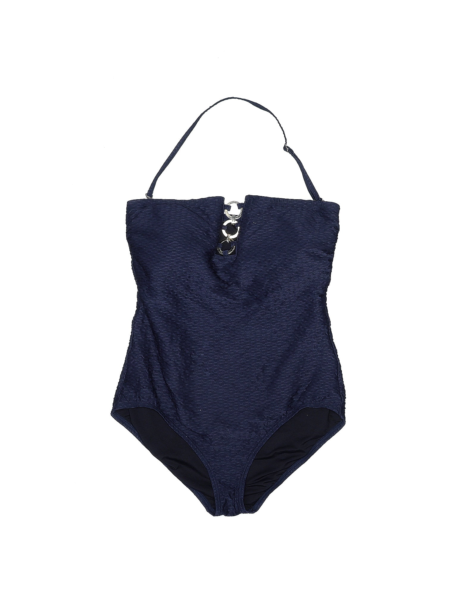 Michael Michael Kors Blue One Piece Swimsuit Size 10 70 Off Thredup