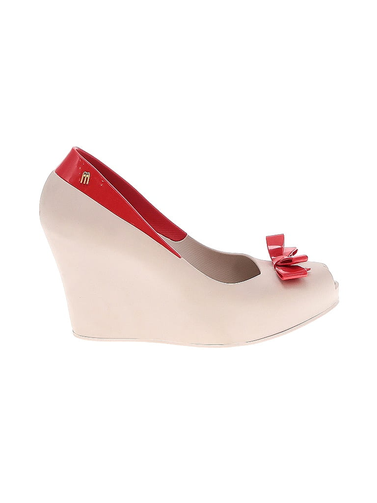 Melissa Ivory Wedges Size 9 - 71% off | thredUP