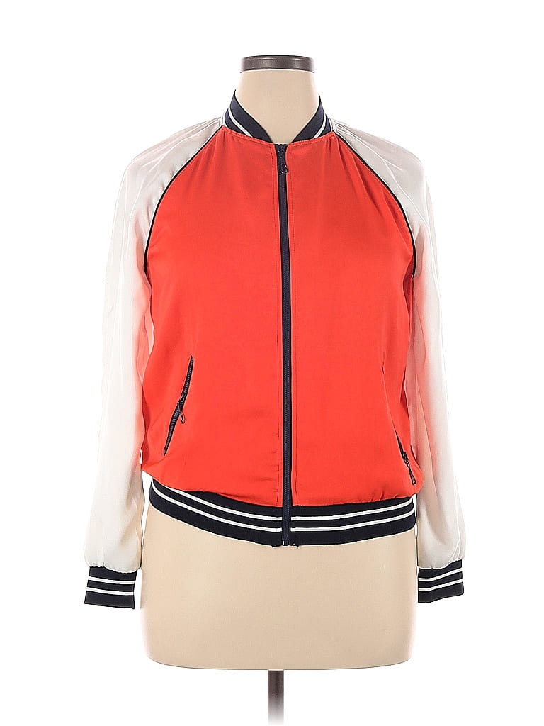 Conrad C 100% Polyester Orange Jacket Size 10 - 59% off | thredUP