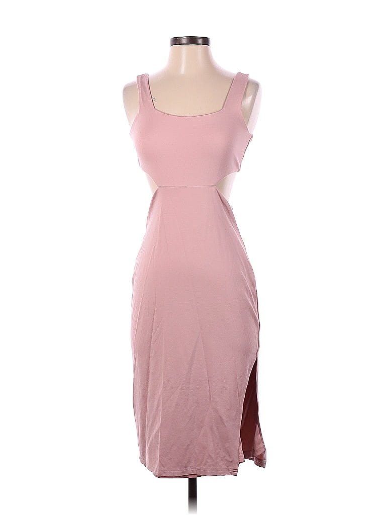 Pink Lily Solid Blush Pink Cocktail Dress Size Xs 64 Off Thredup