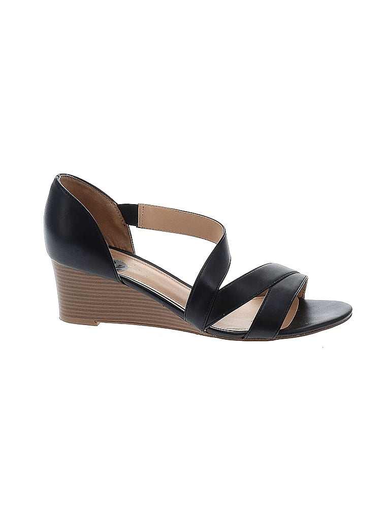 Nine West Black Wedges Size 9 12 73 Off Thredup
