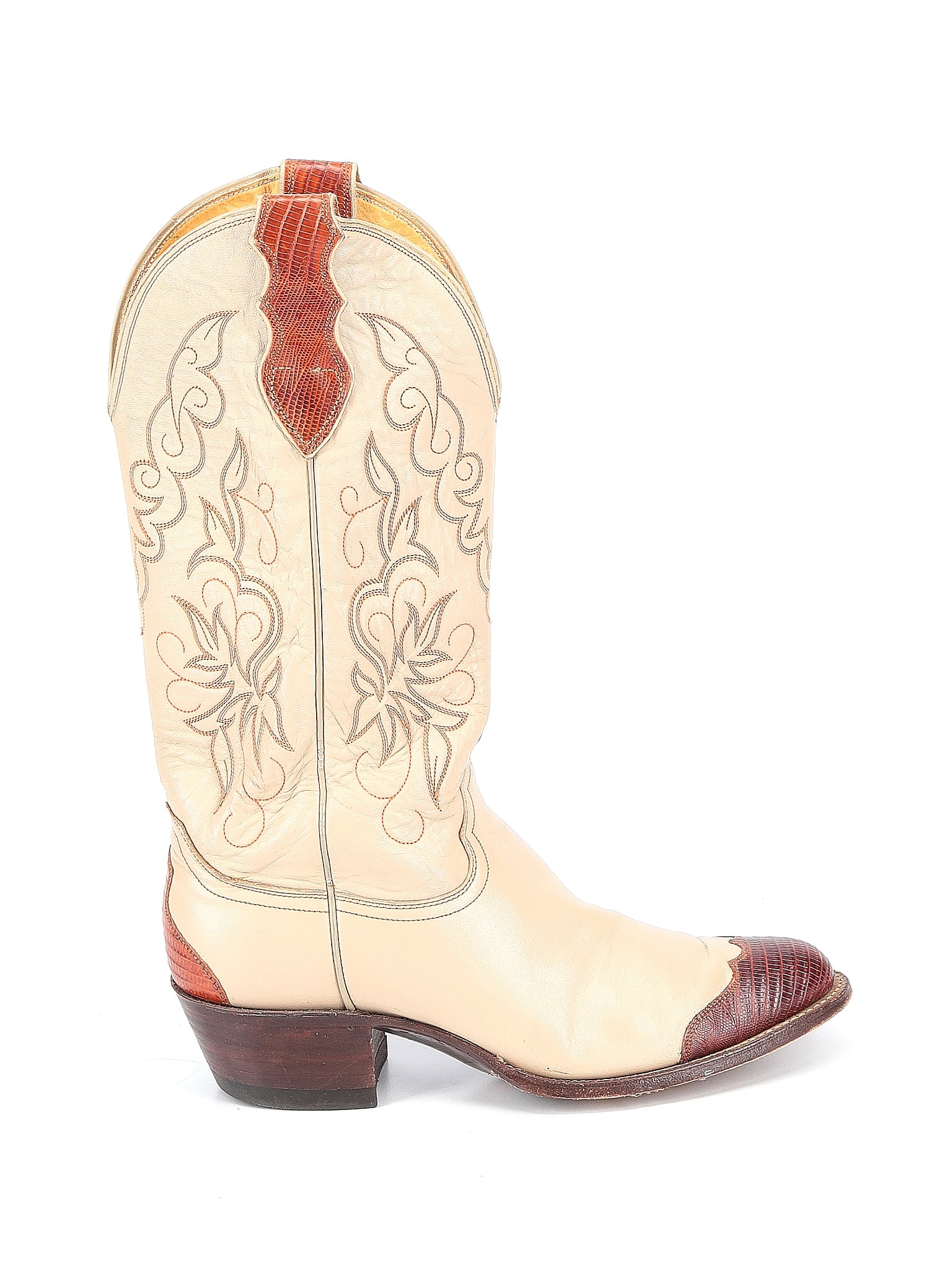 Justin Tan Boots Size 8 1/2 - 44% off | thredUP