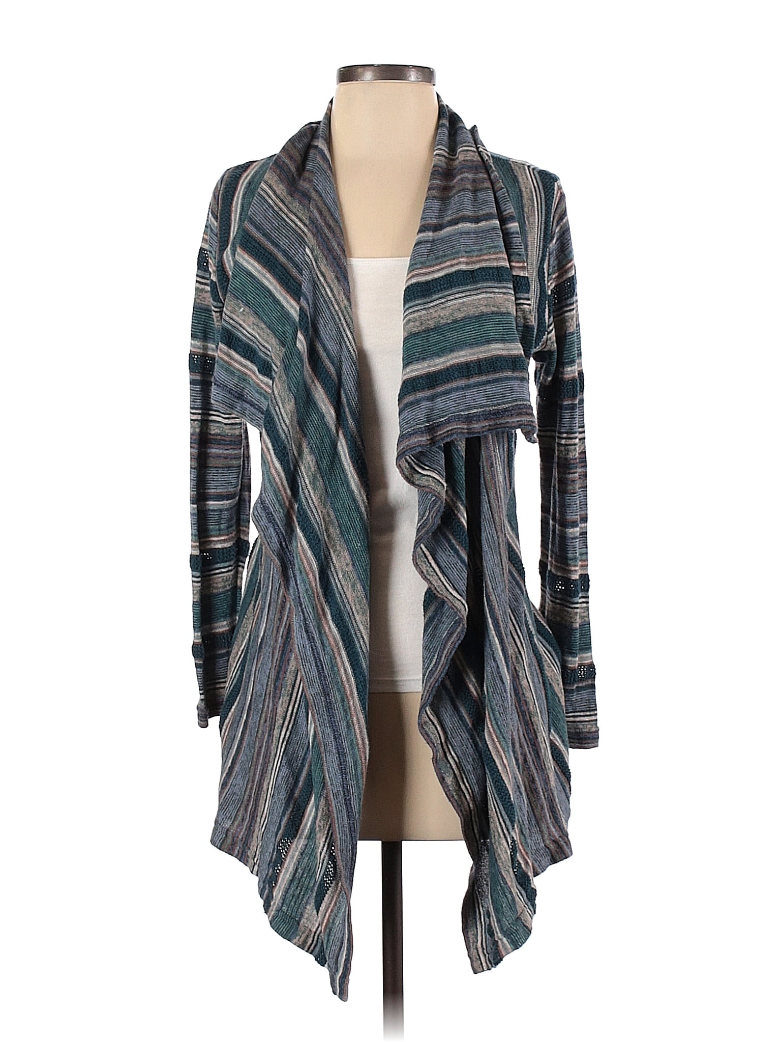 Peruvian Connection Blue Cardigan Size S - 81% off | thredUP