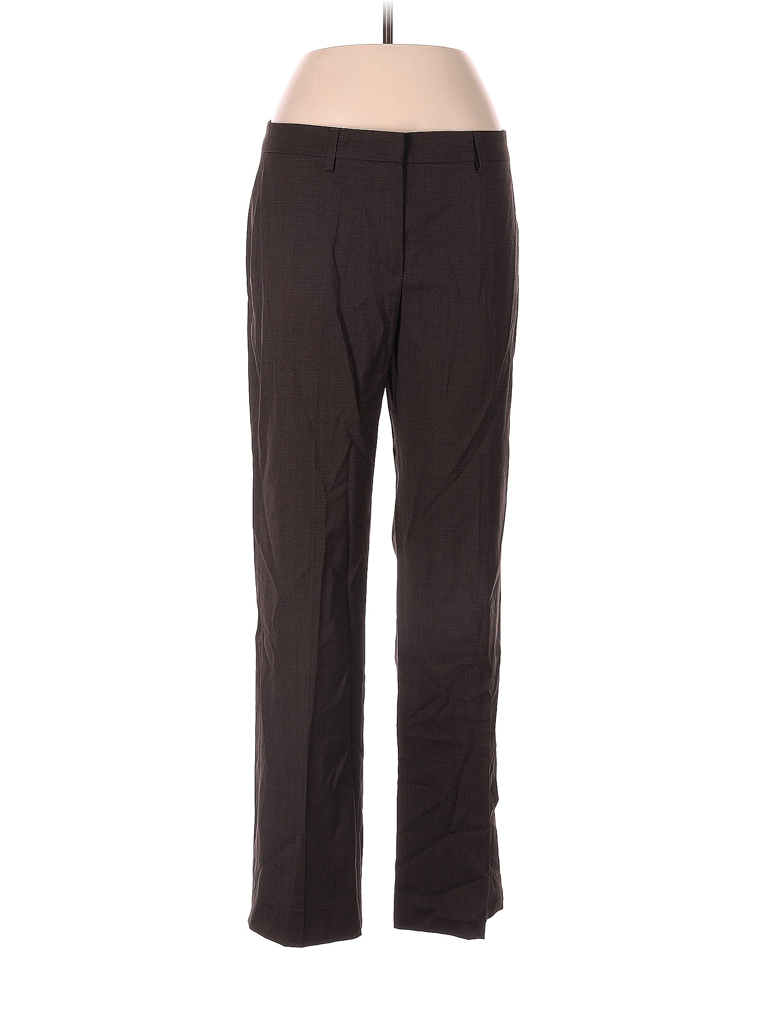 GUNEX 100% Wool Brown Wool Pants Size 8 - 88% off | thredUP