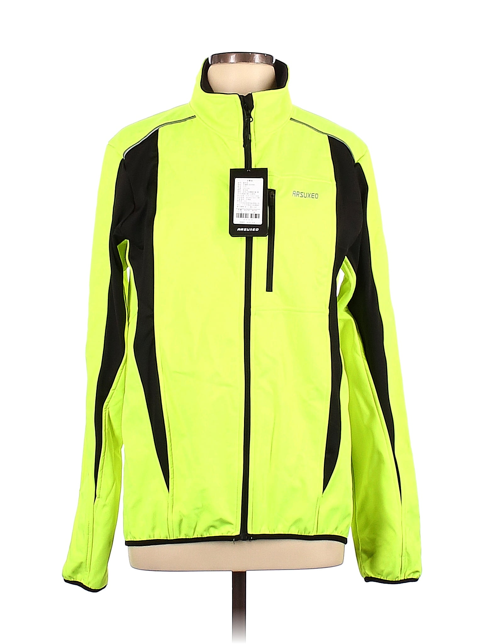 Assorted Brands 100% Polyester Solid Yellow Jacket Size L - 60% off ...