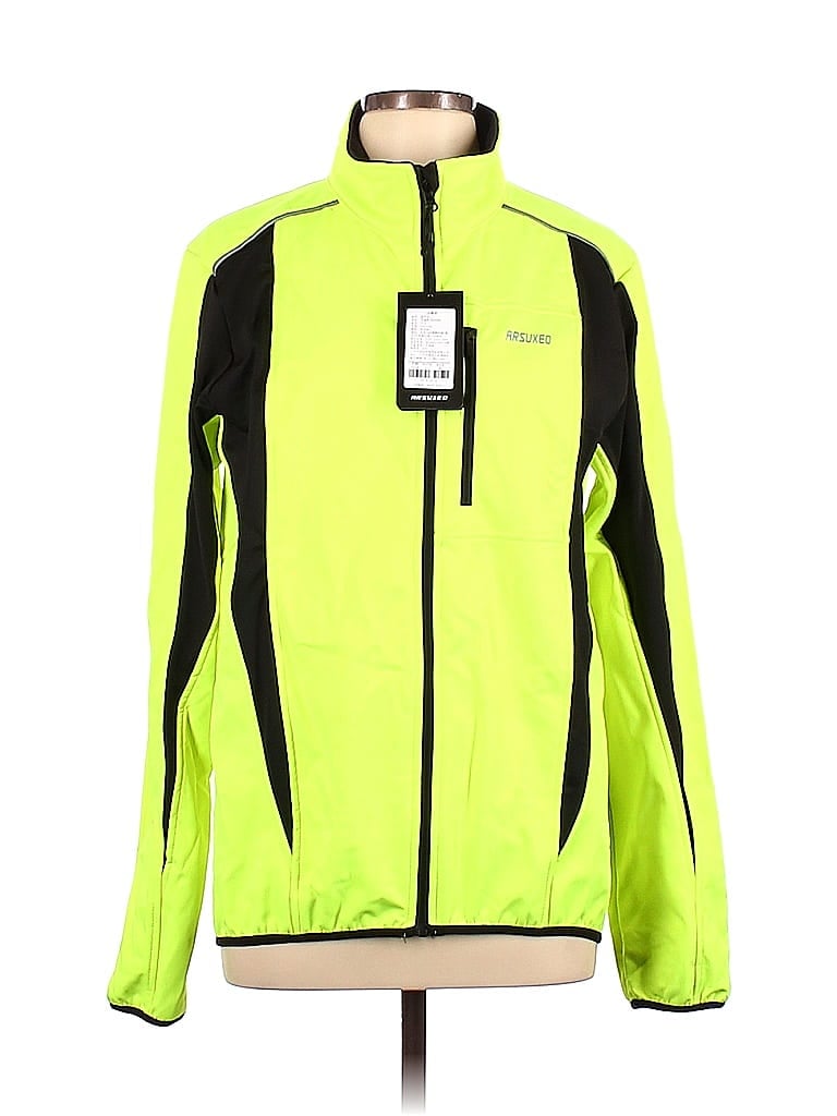 Assorted Brands 100% Polyester Solid Yellow Jacket Size L - 60% off ...