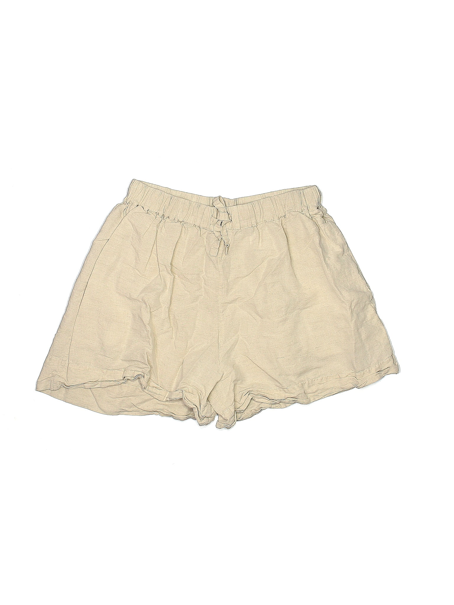 Cos Solid Tan Shorts Size S - 71% off | thredUP