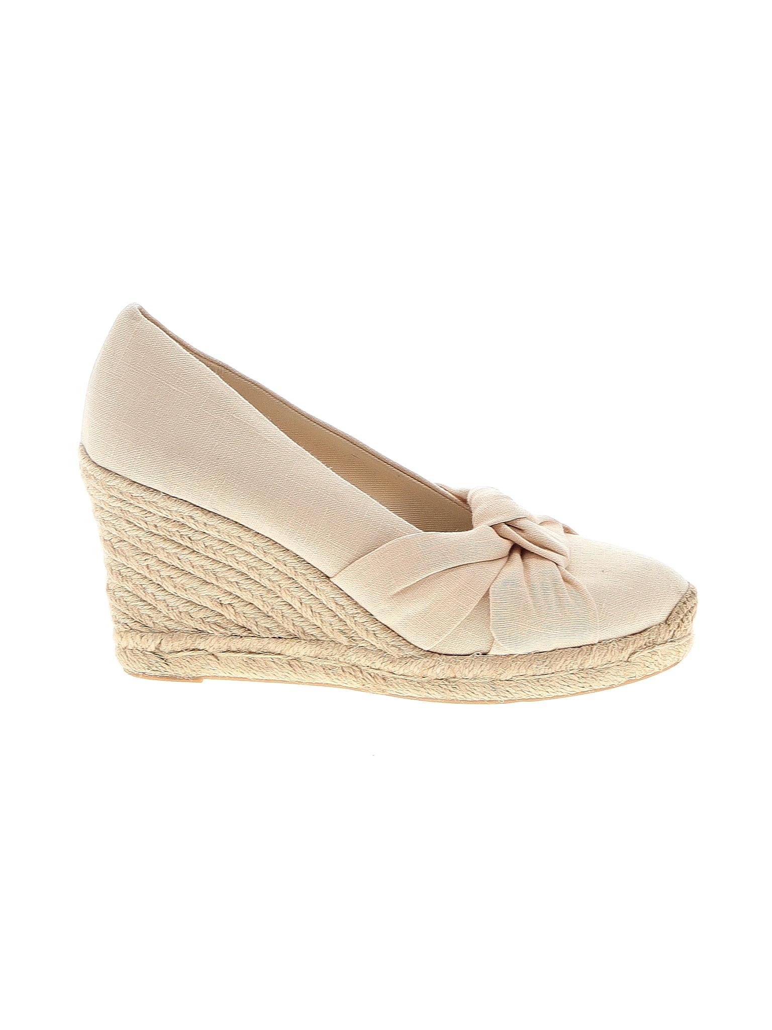 Soludos Solid Ivory Wedges Size 7 - 81% off | thredUP