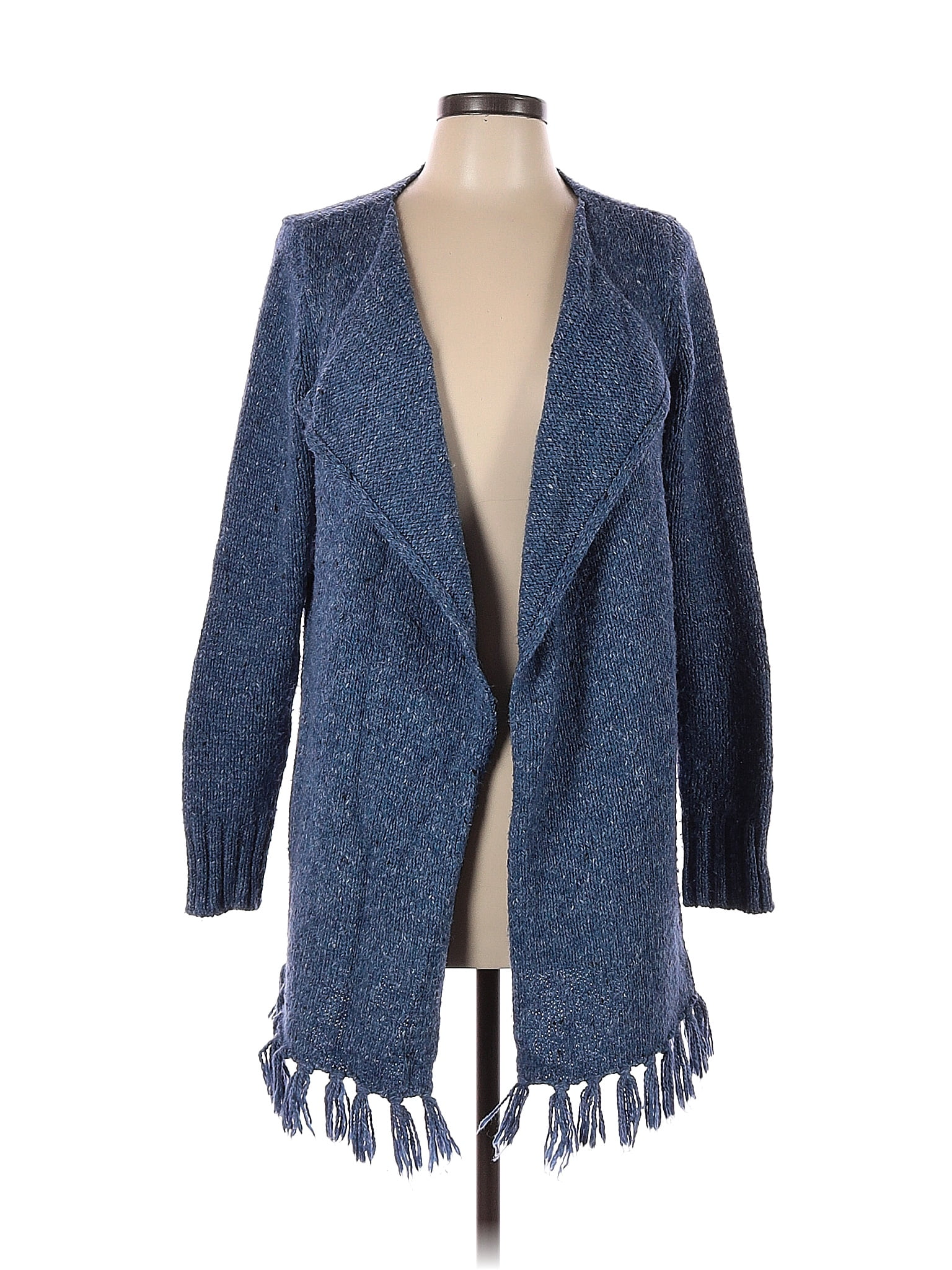 Bass Marled Blue Cardigan Size M - 83% off | thredUP