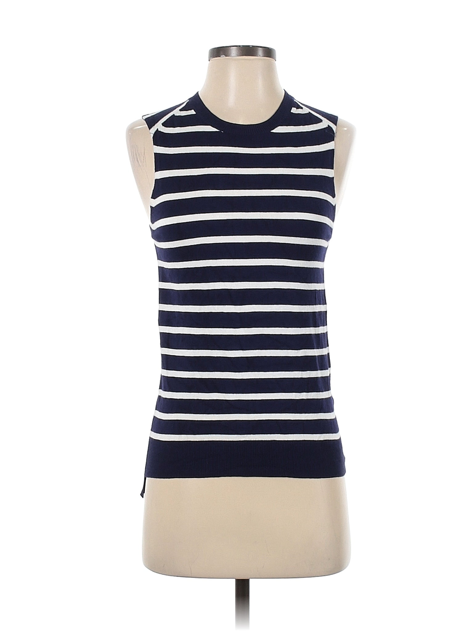 Zara Color Block Stripes Blue Pullover Sweater Size S - 51% off | thredUP