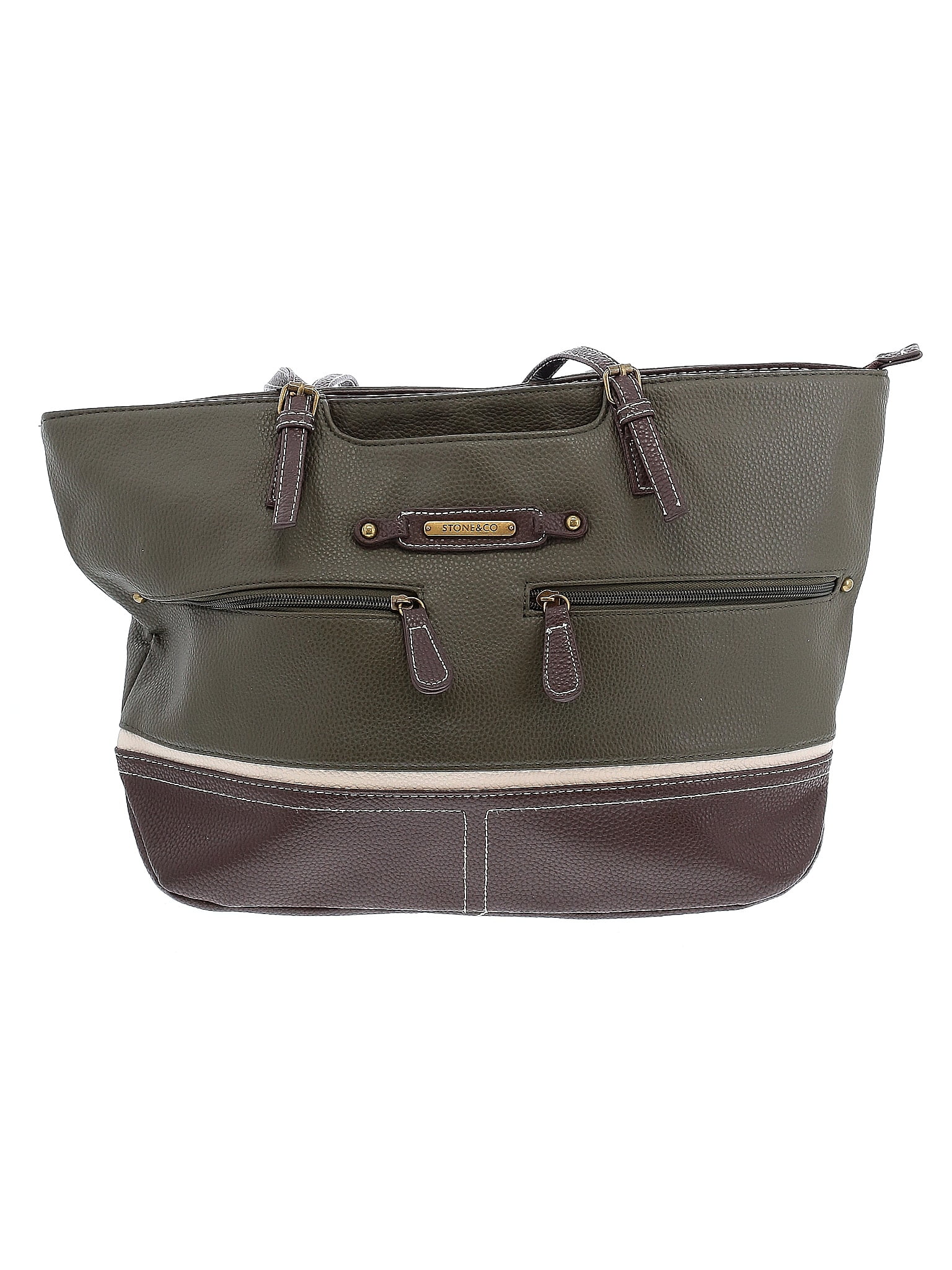 Stone & Co. Green Tote One Size - 54% off | ThredUp