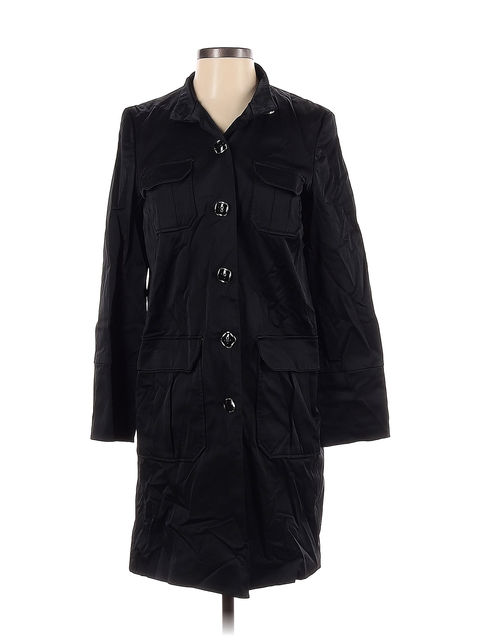 Dana Buchman Solid Black Jacket Size S - 73% off | thredUP