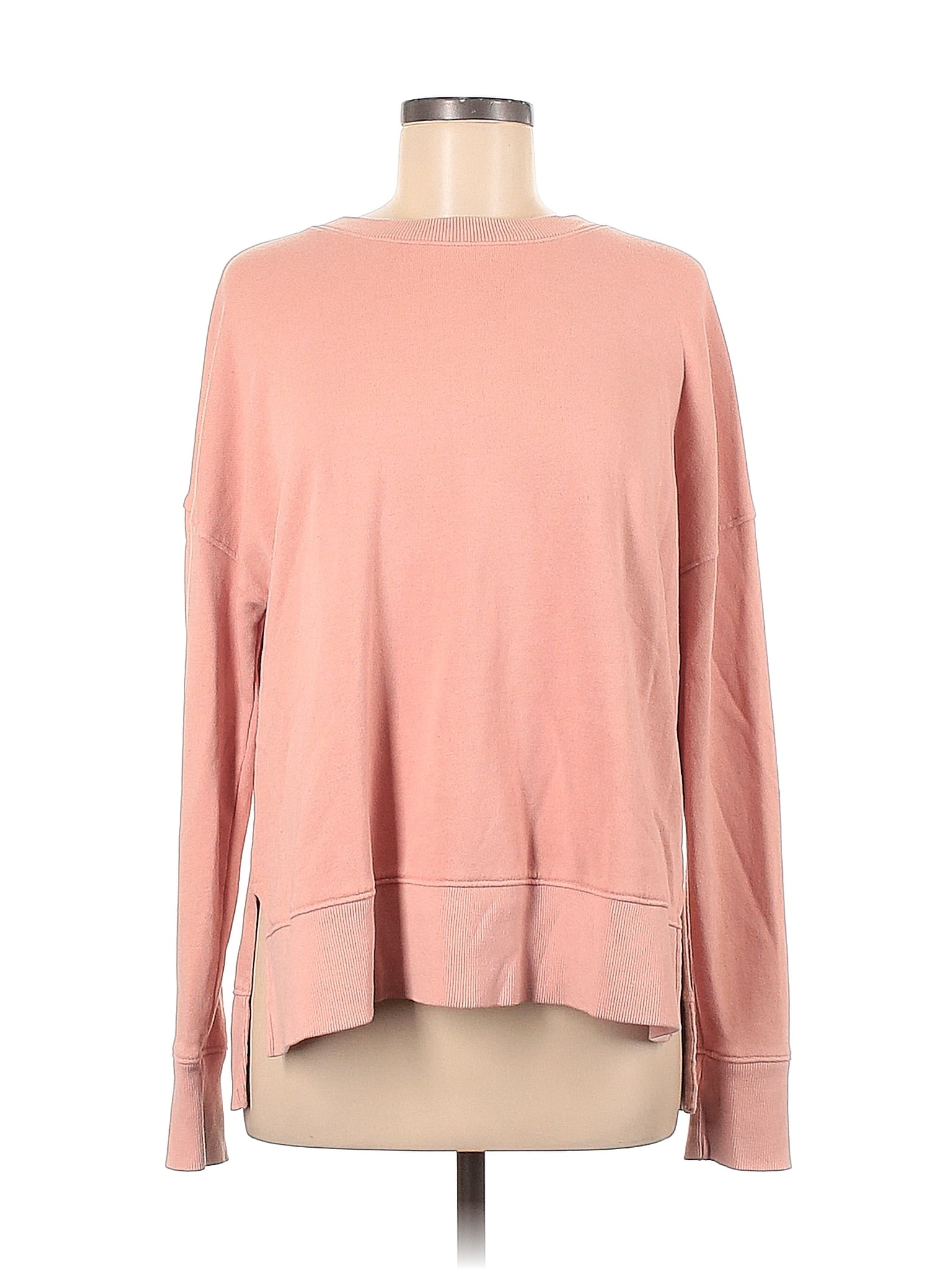 Time and Tru Solid Pink Sweatshirt Size M - 52% off | thredUP