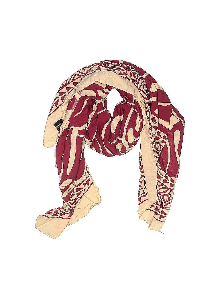 Casual Movements 100% Rayon Burgundy Scarf One Size - 63% off | ThredUp