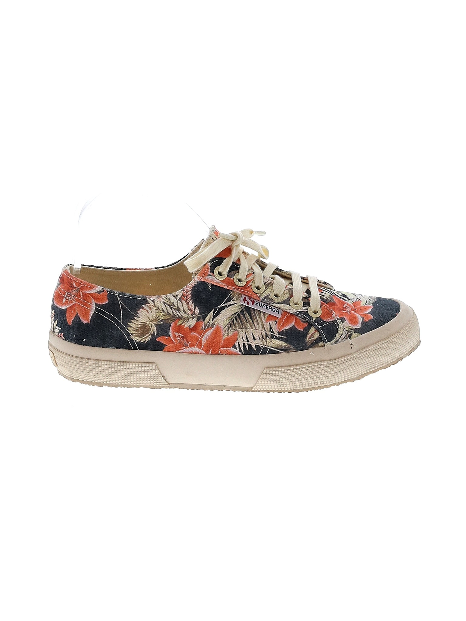 Superga Floral Multi Color Blue Sneakers Size 8 1/2 - 51% off | thredUP