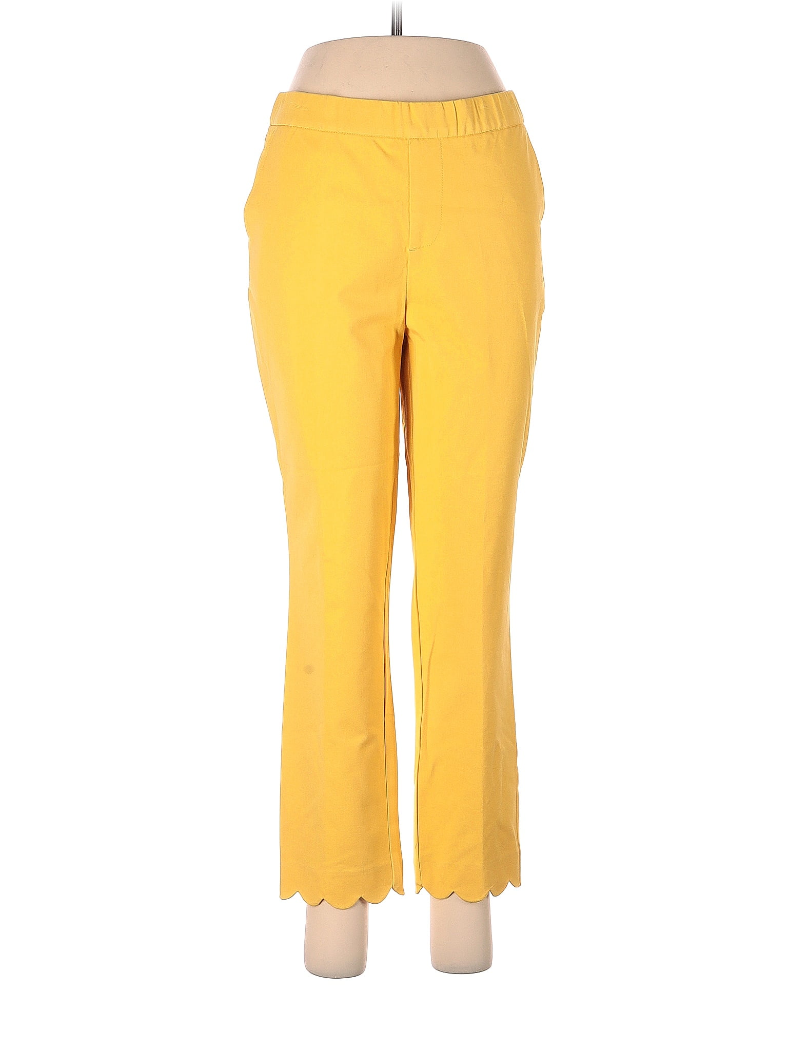 Lemon Way Yellow Casual Pants Size 8 - 79% off | ThredUp
