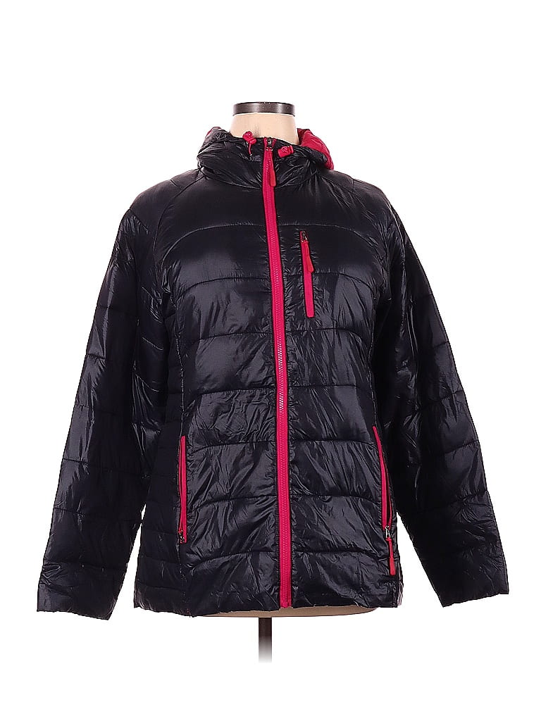 Assorted Brands 100% Polyester Solid Black Jacket Size XL - 60% off ...