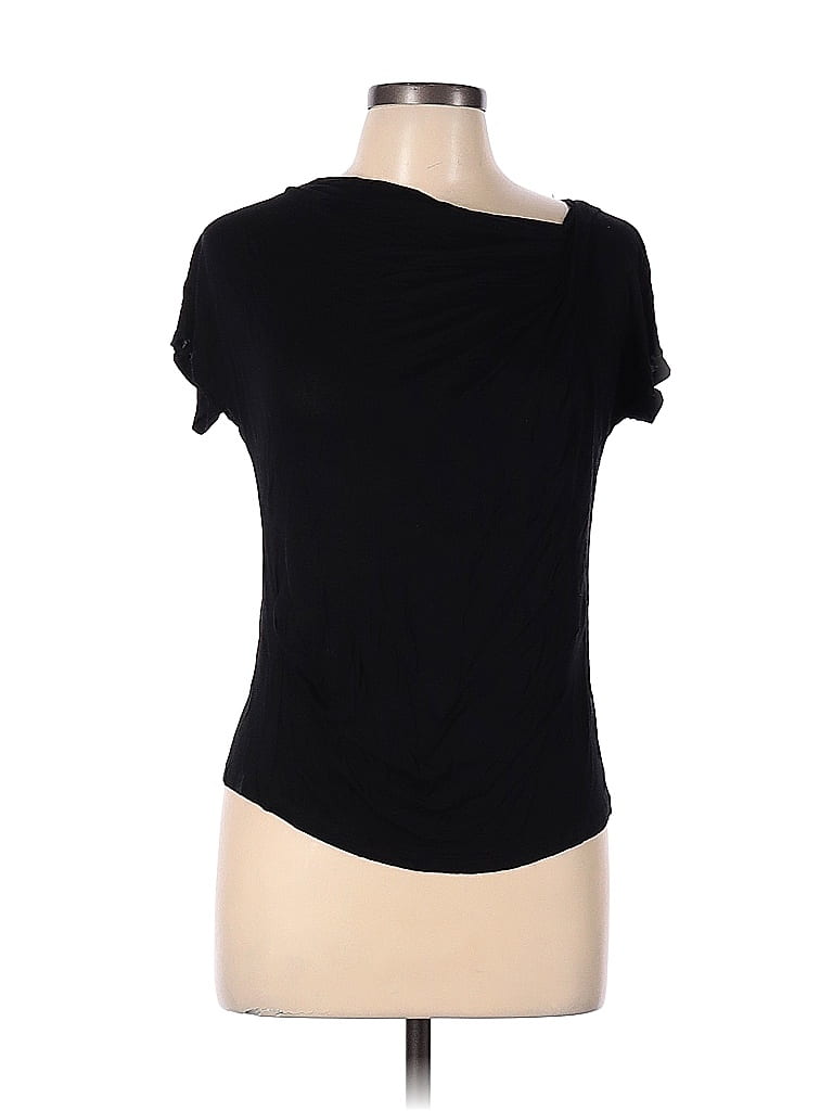 Eight Eight Eight 100% Rayon Black Short Sleeve Top Size L - 71% off ...