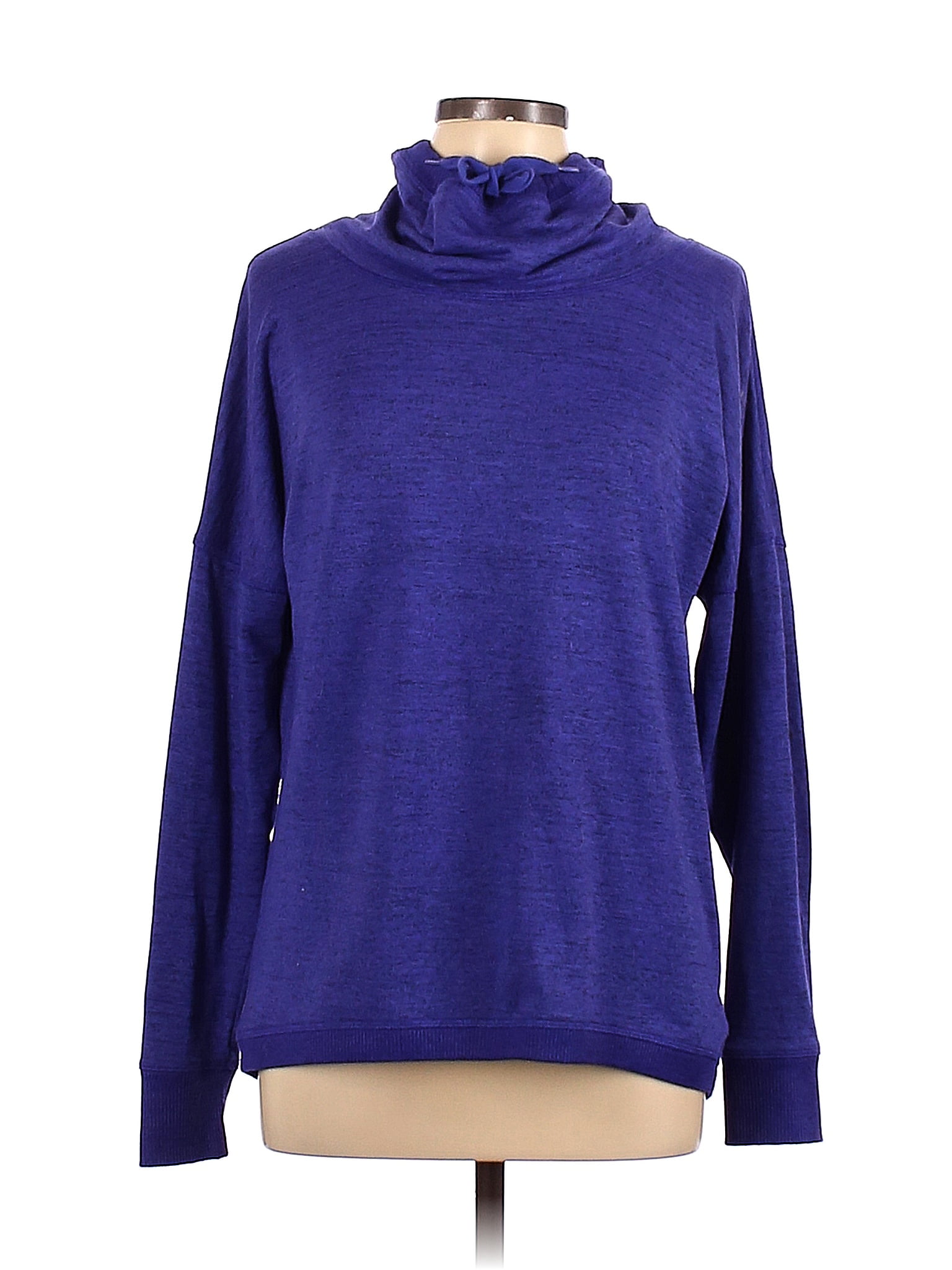 Gerry Color Block Marled Purple Turtleneck Sweater Size L - 71% off ...
