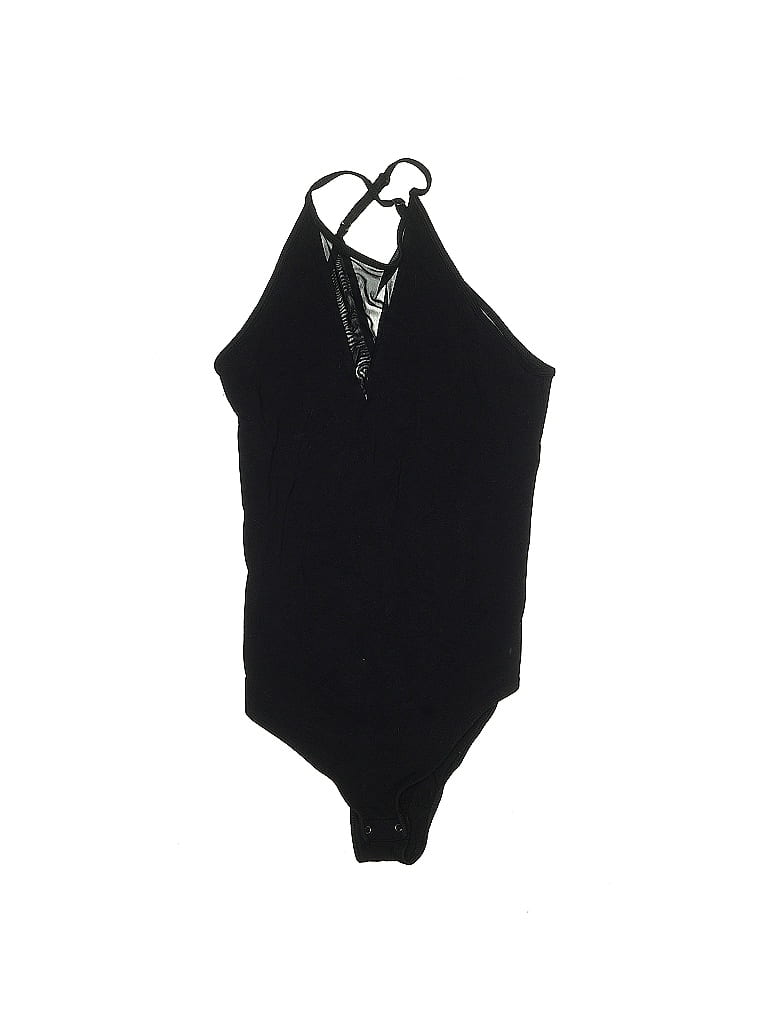 Abercrombie & Fitch Solid Black Bodysuit Size S - 76% off | thredUP