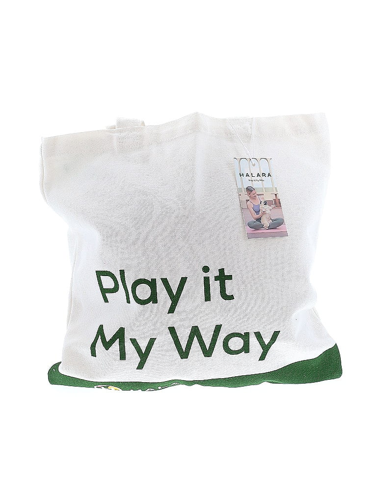 Halara White Tote One Size - 75% off | ThredUp