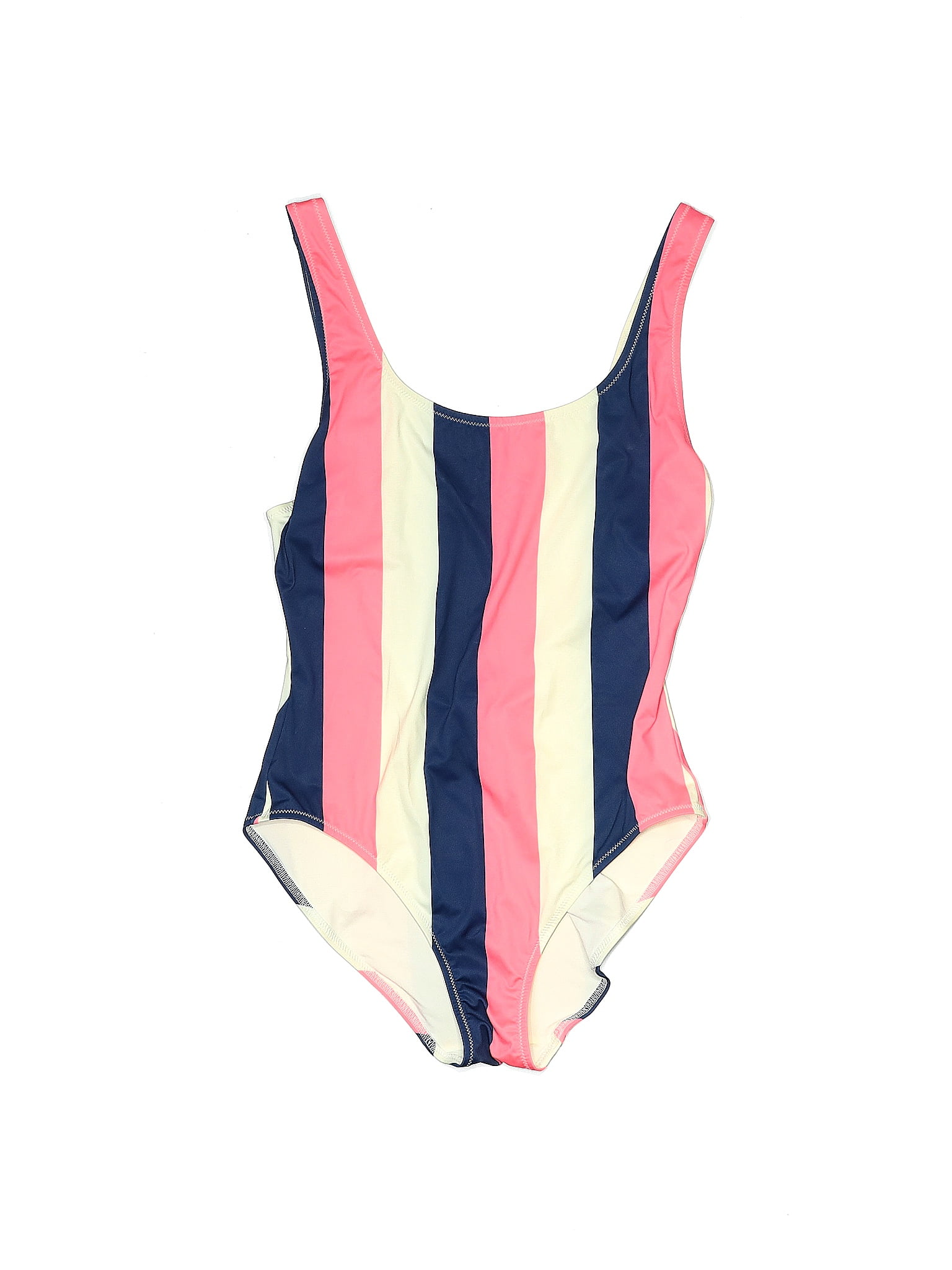 Solid & Striped Pink One Piece Swimsuit Size M - 85% off | ThredUp