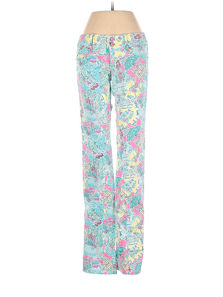 Lilly Pulitzer Multi Color Blue Jeans Size 00 - 73% off | ThredUp