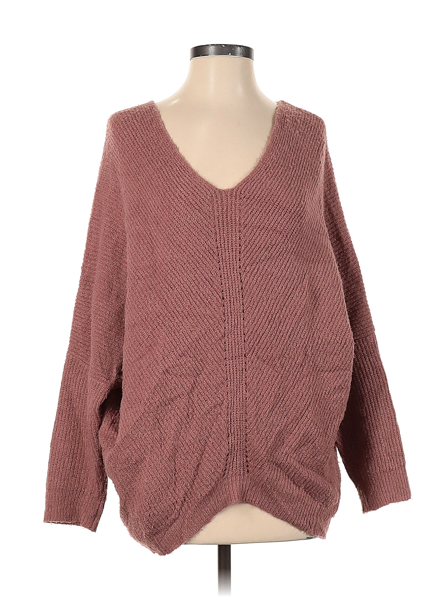 Lulus Polka Dots Pink Brown Pullover Hoodie Size S - 60% off | thredUP