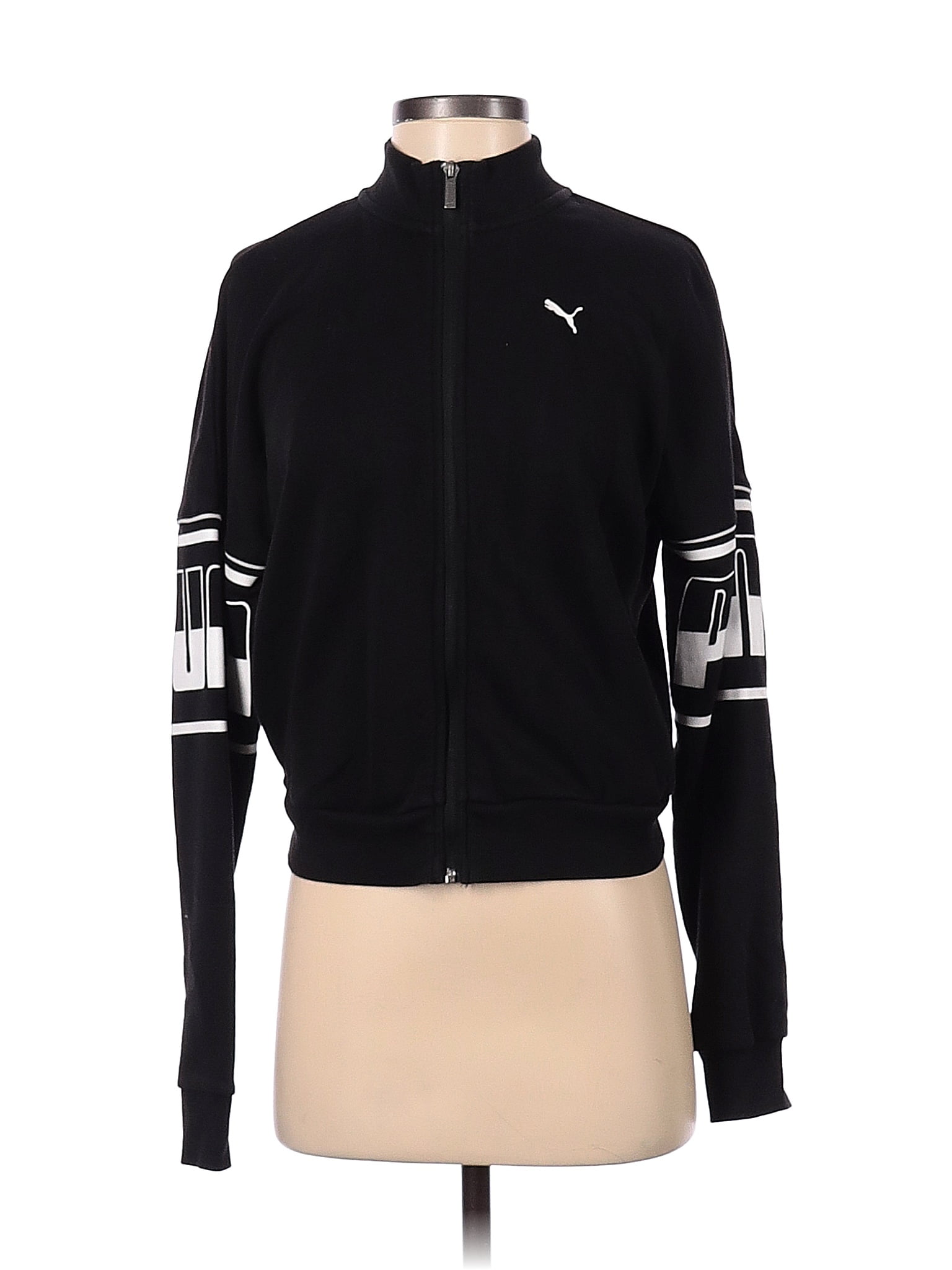 Puma Black Track Jacket Size S - 64% off | thredUP