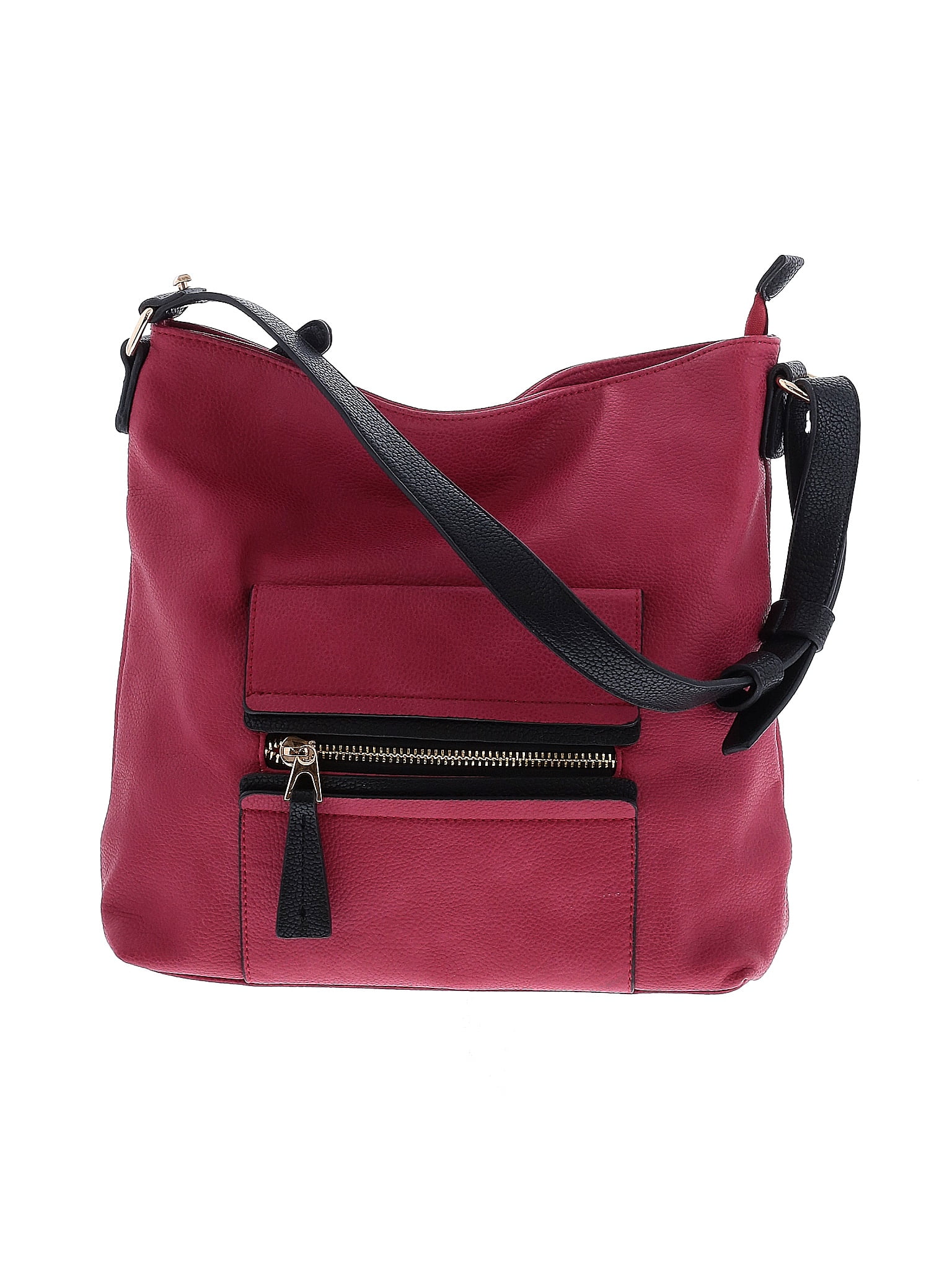 Sondra Roberts Color Block Solid Pink Shoulder Bag One Size - 76% off ...