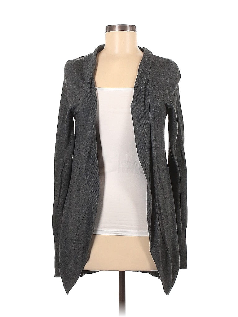 Mossimo Color Block Solid Gray Black Cardigan Size M - 71% off | thredUP