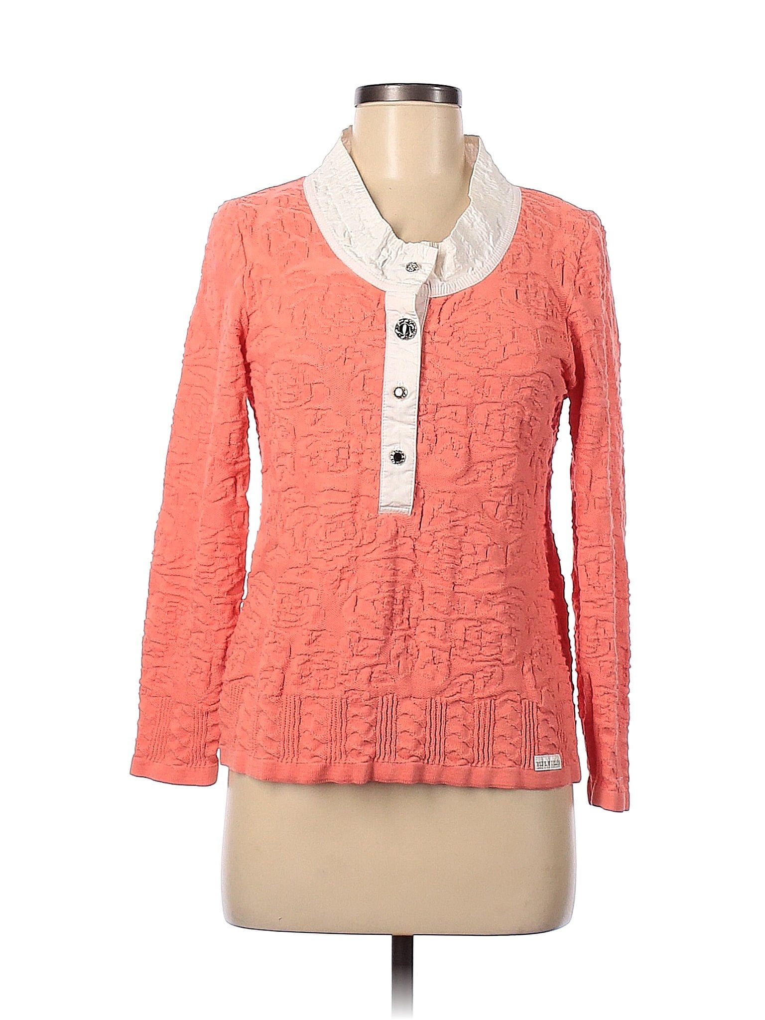 Blue Willi's Color Block Orange Pink Pullover Sweater Size M - 81% off ...