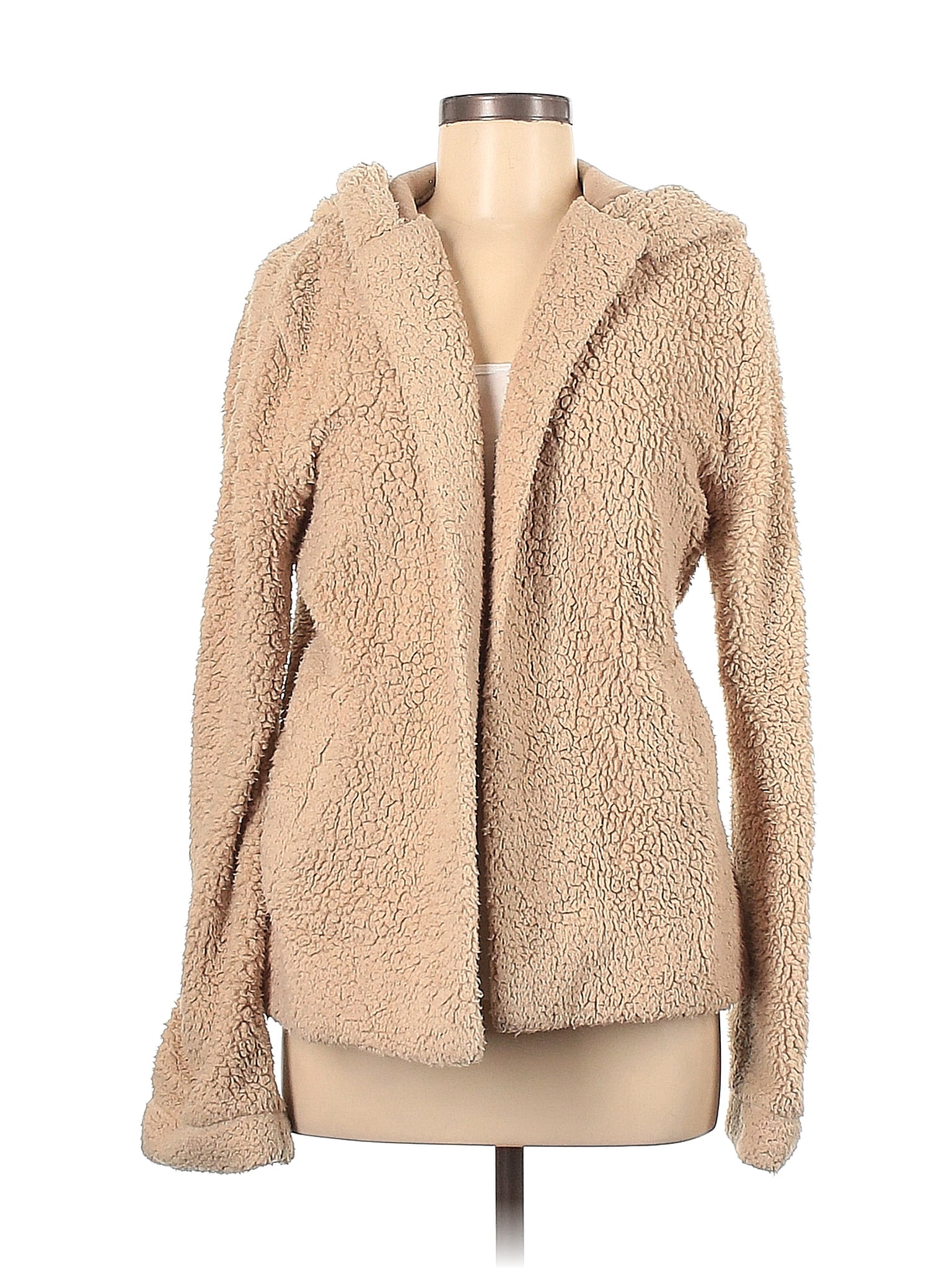 JET John Eshaya Solid Tan Fleece Size Med - Lg - 77% off | ThredUp