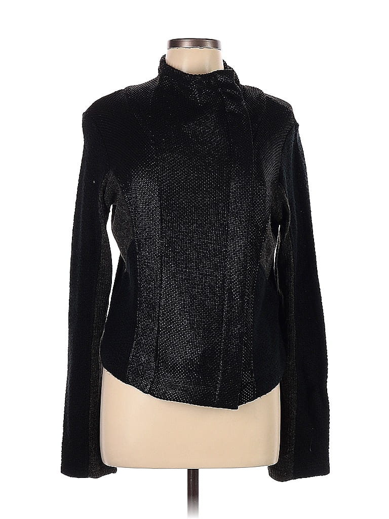 Miss Me Solid Black Jacket Size L - 55% off | thredUP