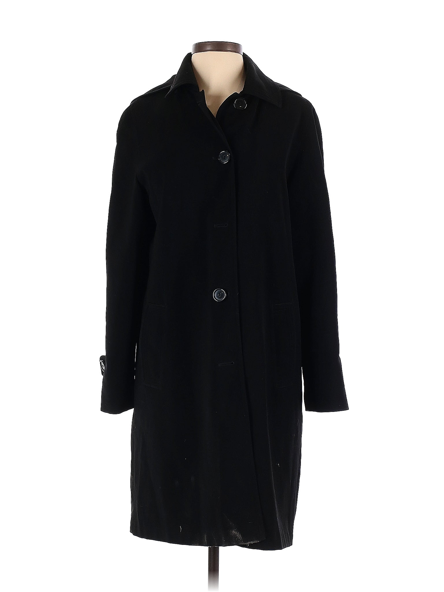 Gallery 100% Polyester Solid Color Block Black Jacket Size S - 84% off ...