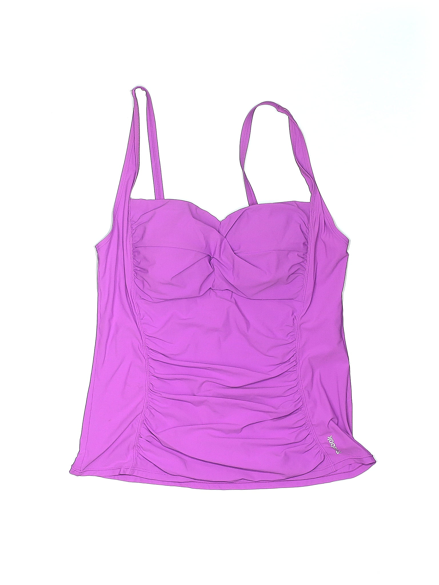 Reebok Solid Purple Swimsuit Top Size L - 66% off | thredUP