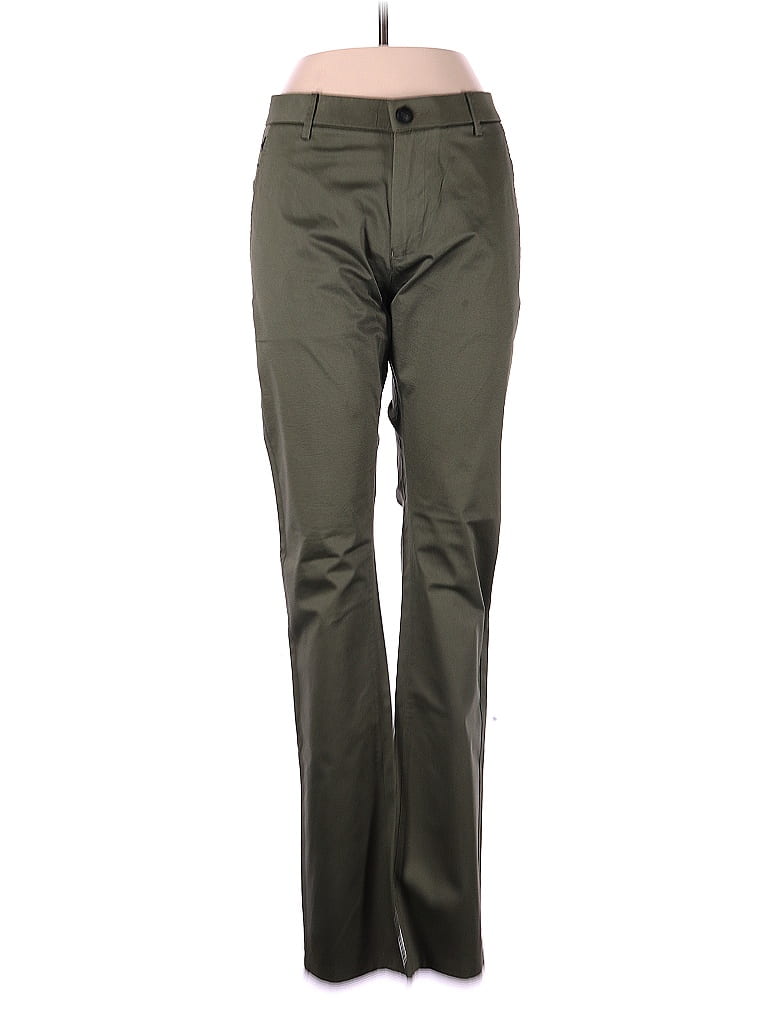 Assorted Brands Solid Green Casual Pants Size 9 - 54% off | thredUP