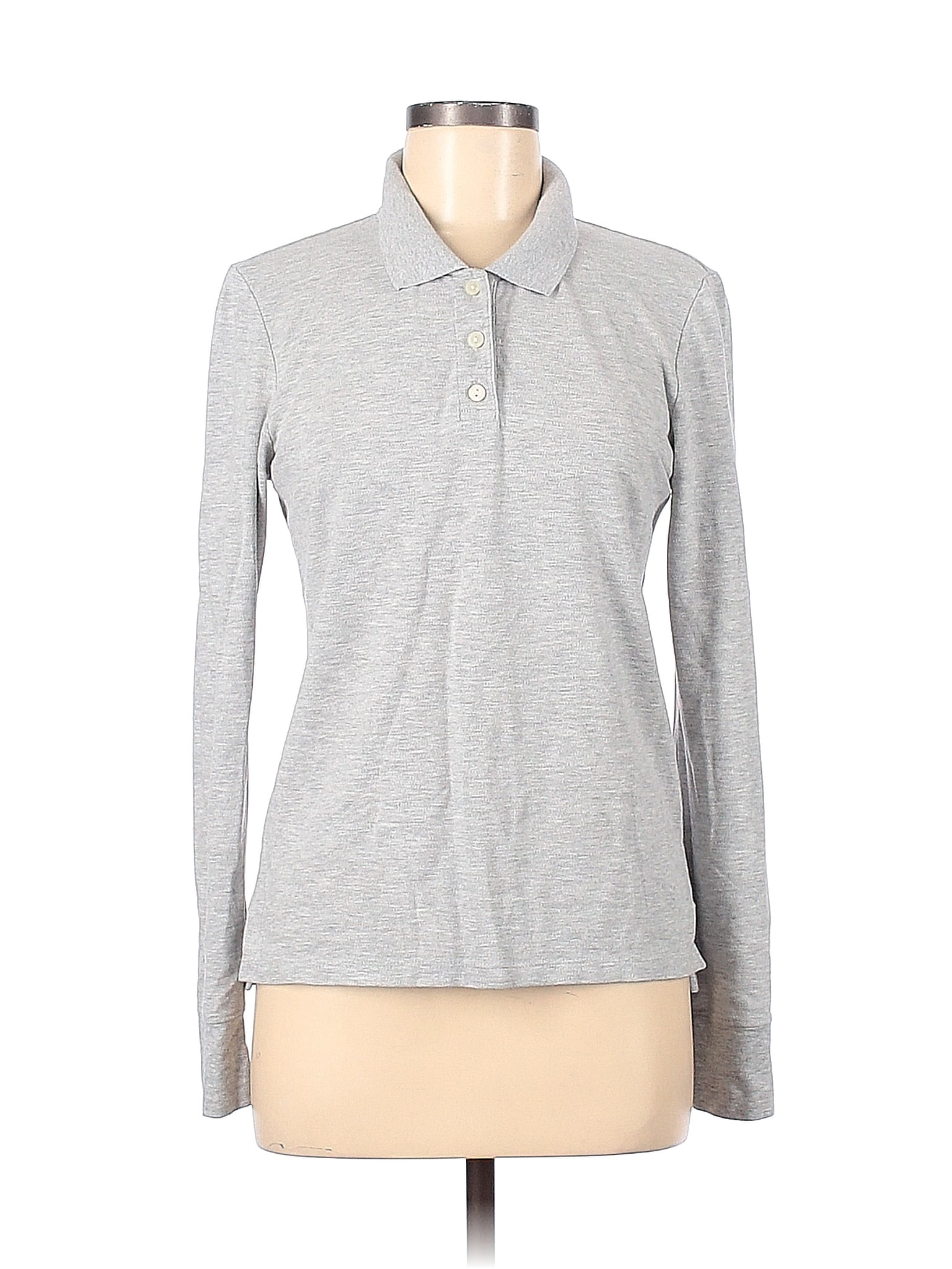 Spare Gray Long Sleeve Polo Size XL - 72% off | thredUP