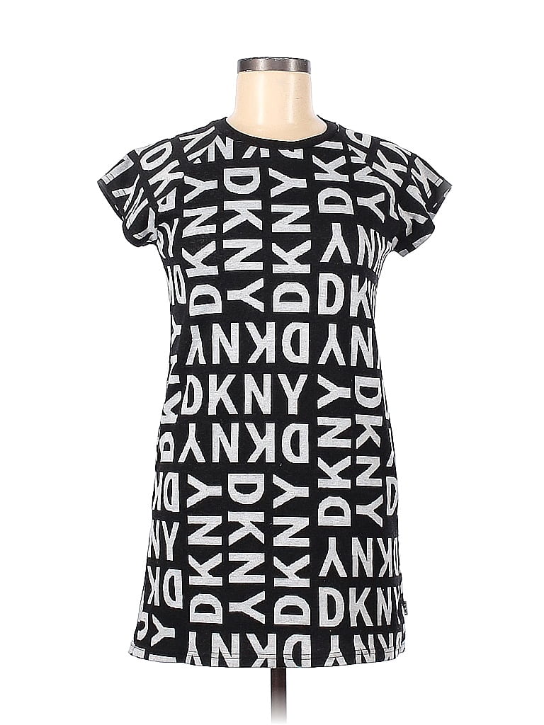 DKNY Multi Color Black Casual Dress Size XL - 82% off | thredUP