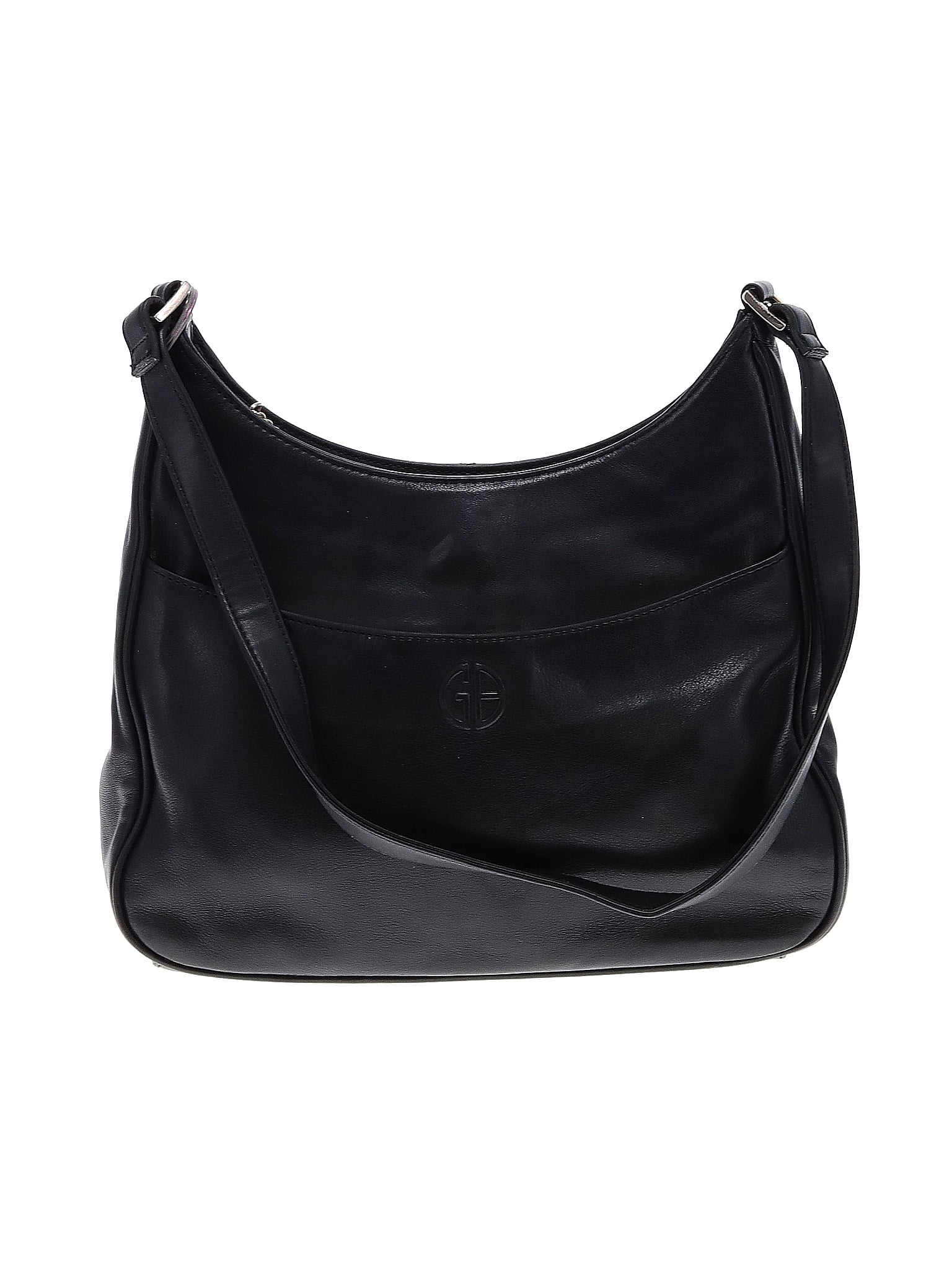 Giani Bernini 100% Leather Black Leather Shoulder Bag One Size - 72% ...