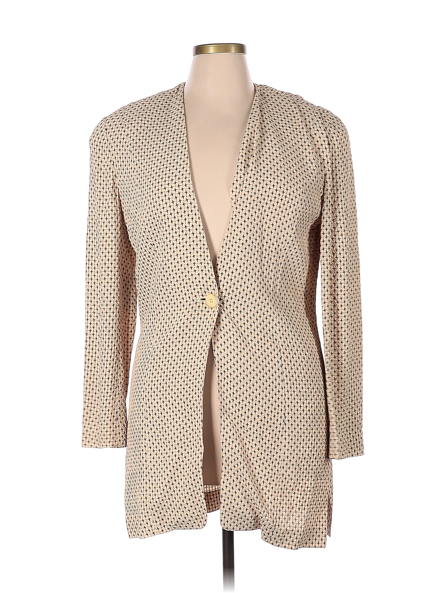 Suzelle Tan Jacket Size 10 - 73% off | ThredUp